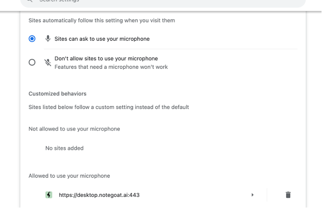 Enabling Microphone Access in Chrome Browser – Support